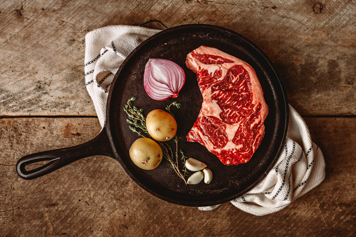 Dry Aged Beef Ribeye Steak – Fischer Family Farm